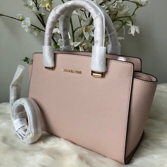 Michael Kors | Bags | Michael Kors Selma Medium Satchel Ballet | Poshmark